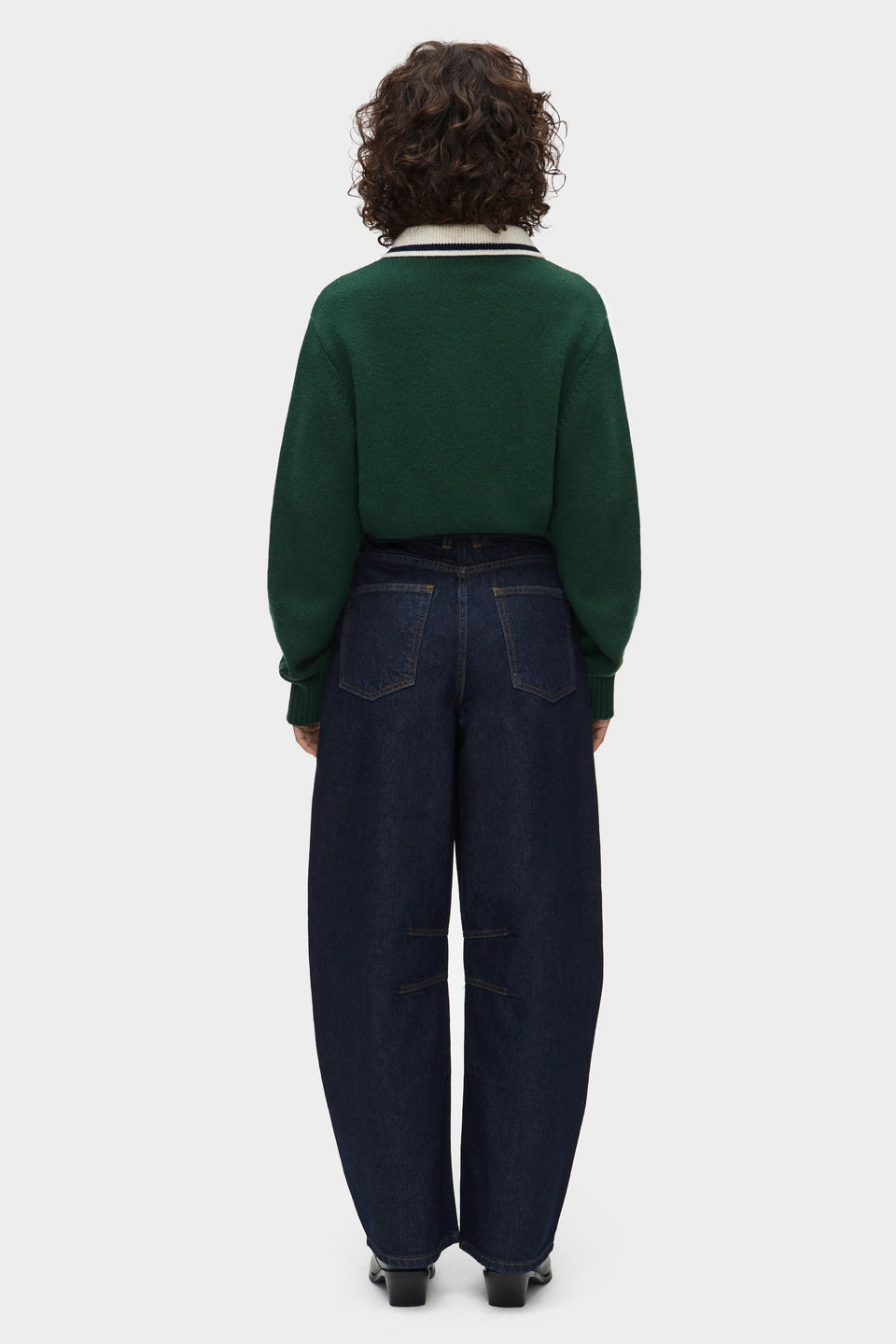 ALIGNE Rugby Knitted Polo - Dark Green | Brett