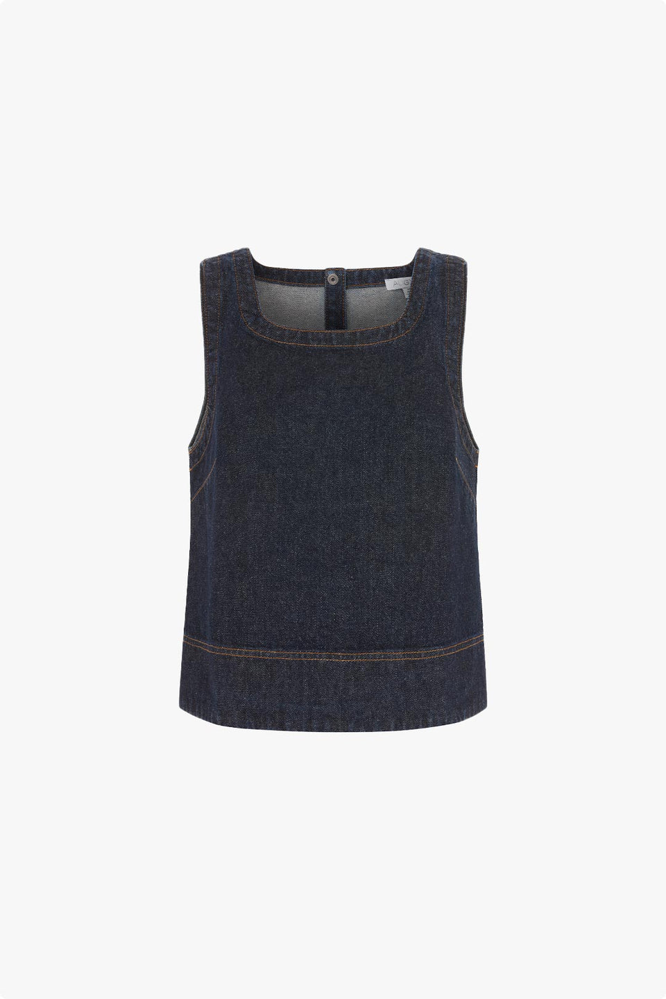 ALIGNE Rigid Denim Top - Indigo | Meg