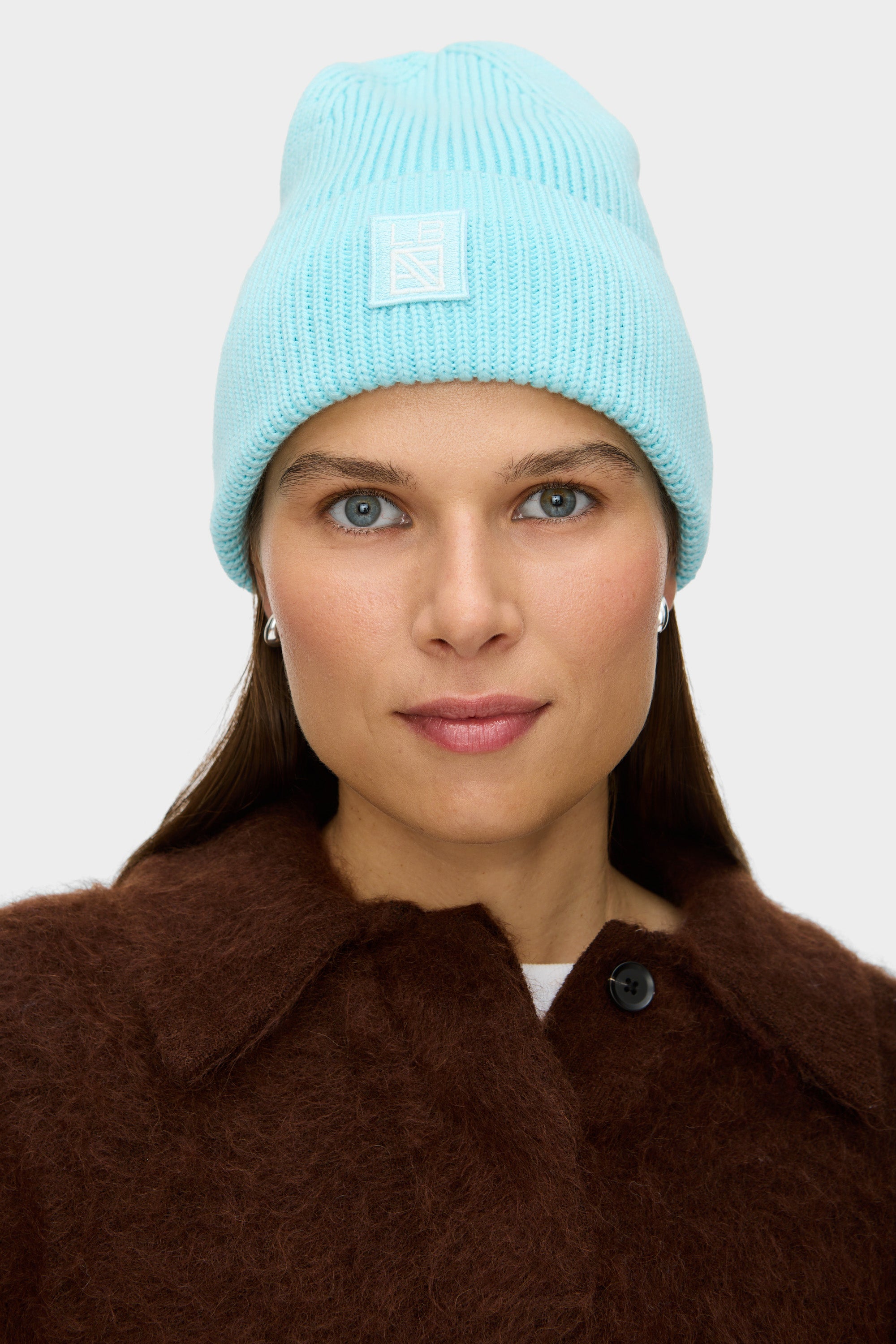 ALIGNE Knitted Beanie Hat - Aqua | LB Ada